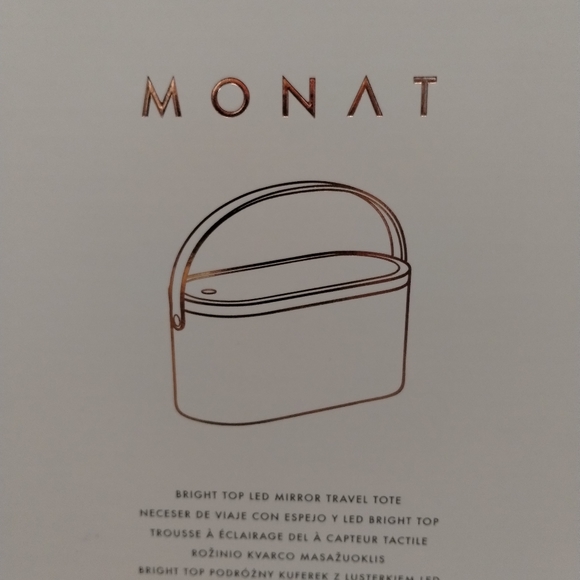 MONAT GLOBAL | Other | Led Travel Mirror Tote | Poshmark